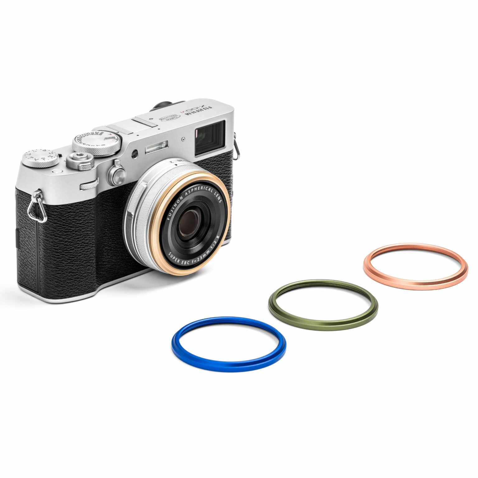 NiSi Color Rings Set for Fujifilm X100 series (Set of 4 - Gold, Rose ...