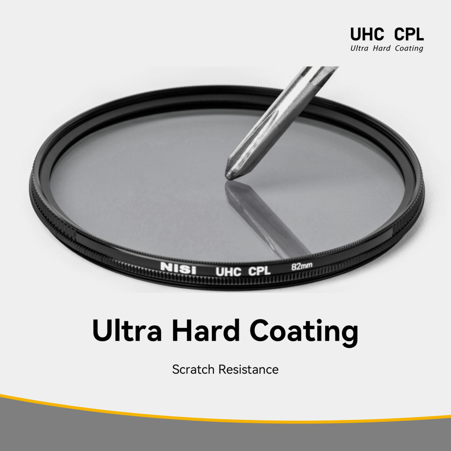 NiSi 62mm UHC CPL with 13 Multi-Layer Coatings UHD | Ultra Hard Coating | Scratch Resistant | 99 ...